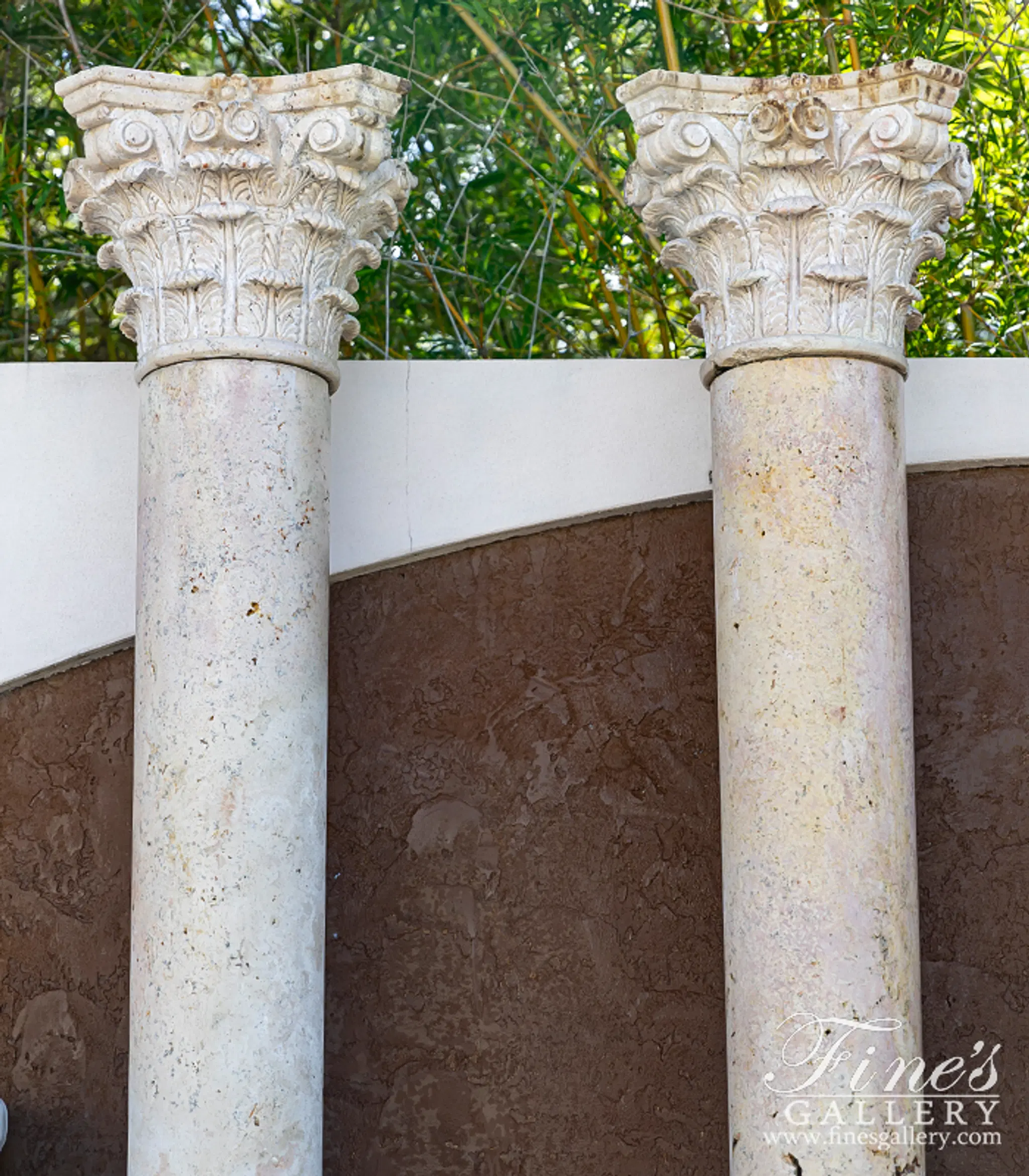 Old-World Corinthian Marble Columns | Old-World Design